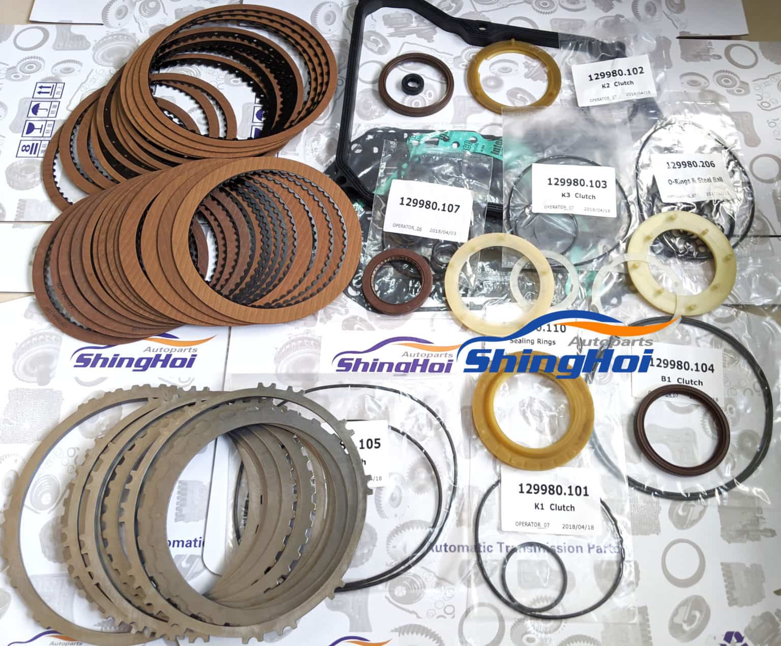 09K Transmission Master Rebuild Kit For Volkswagen Audi Skoda Mini Saab ...