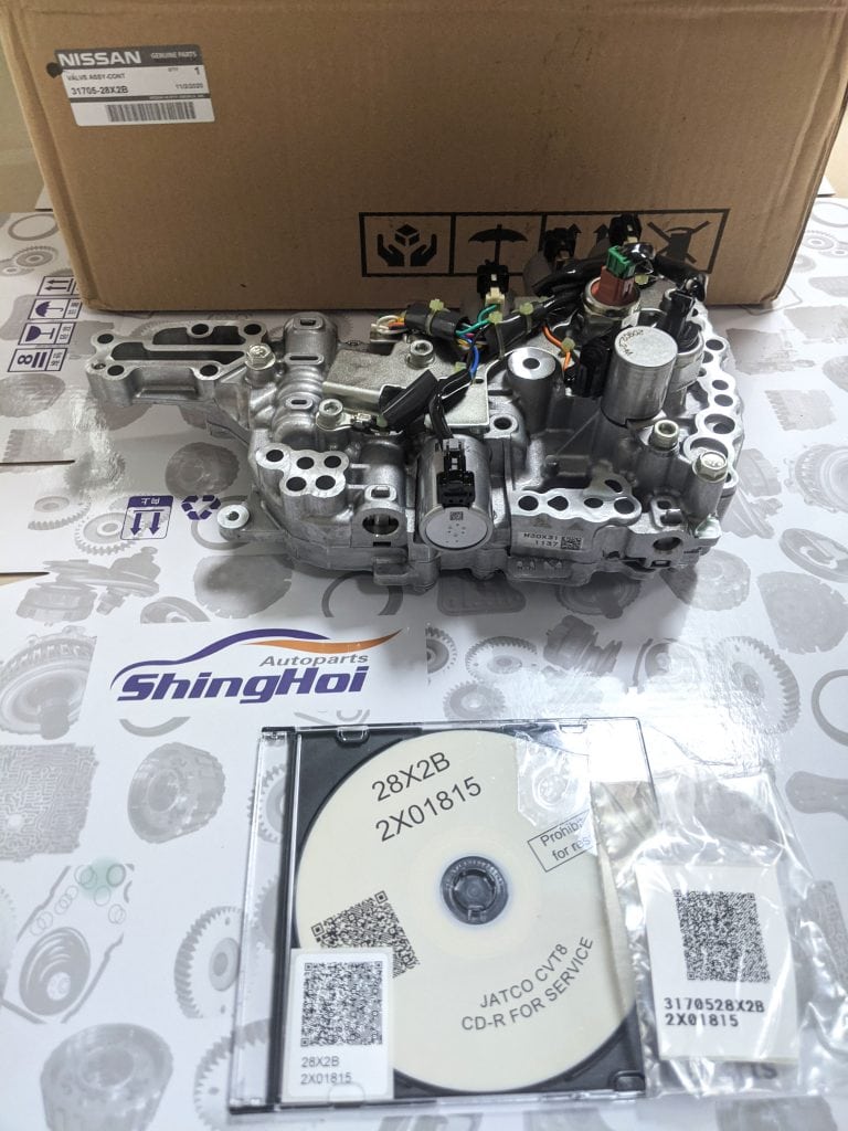 Genuine New RE0F10D JF017E JF016E RE0F10F CVT Valve Body For Nissan Infiniti JX35 QX60 Altima ...