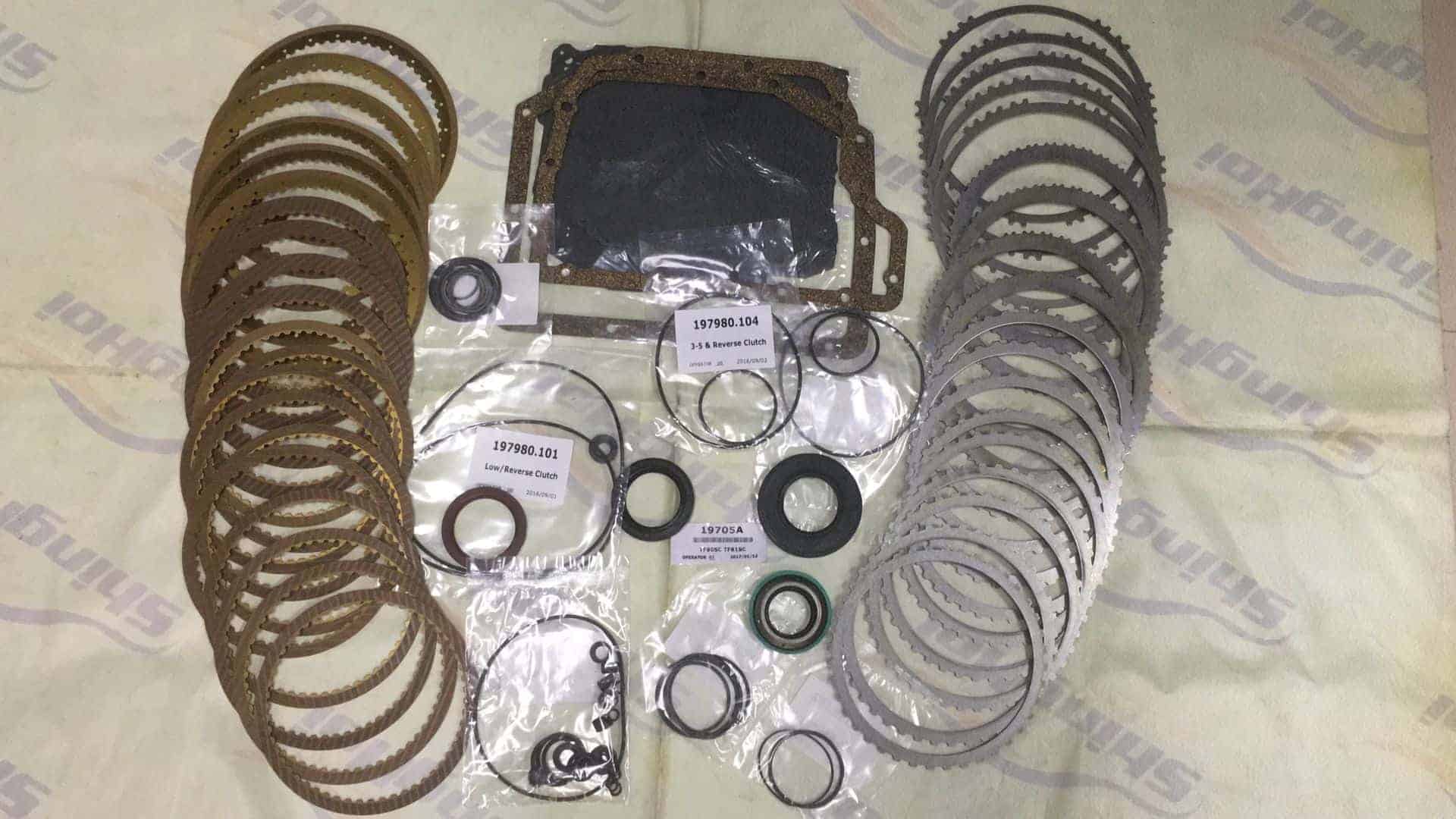 TF-81SC AF21 AW6A-EL Master Rebuilt kit For FORD MAZDA LAND ROVER ...