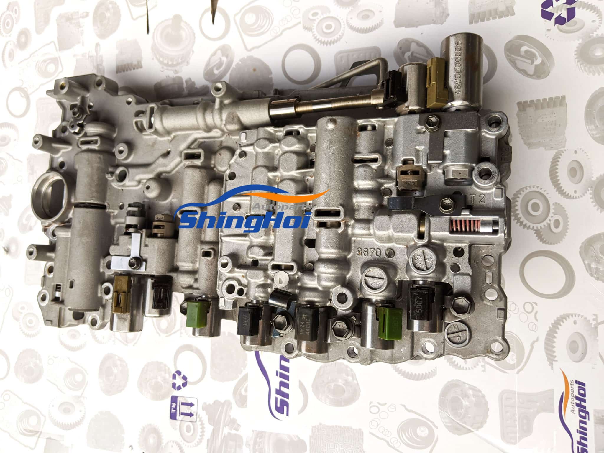 A760E A760F TB-60SN Transmission Valve Body W/9 Solenoids (Separator Nr ...