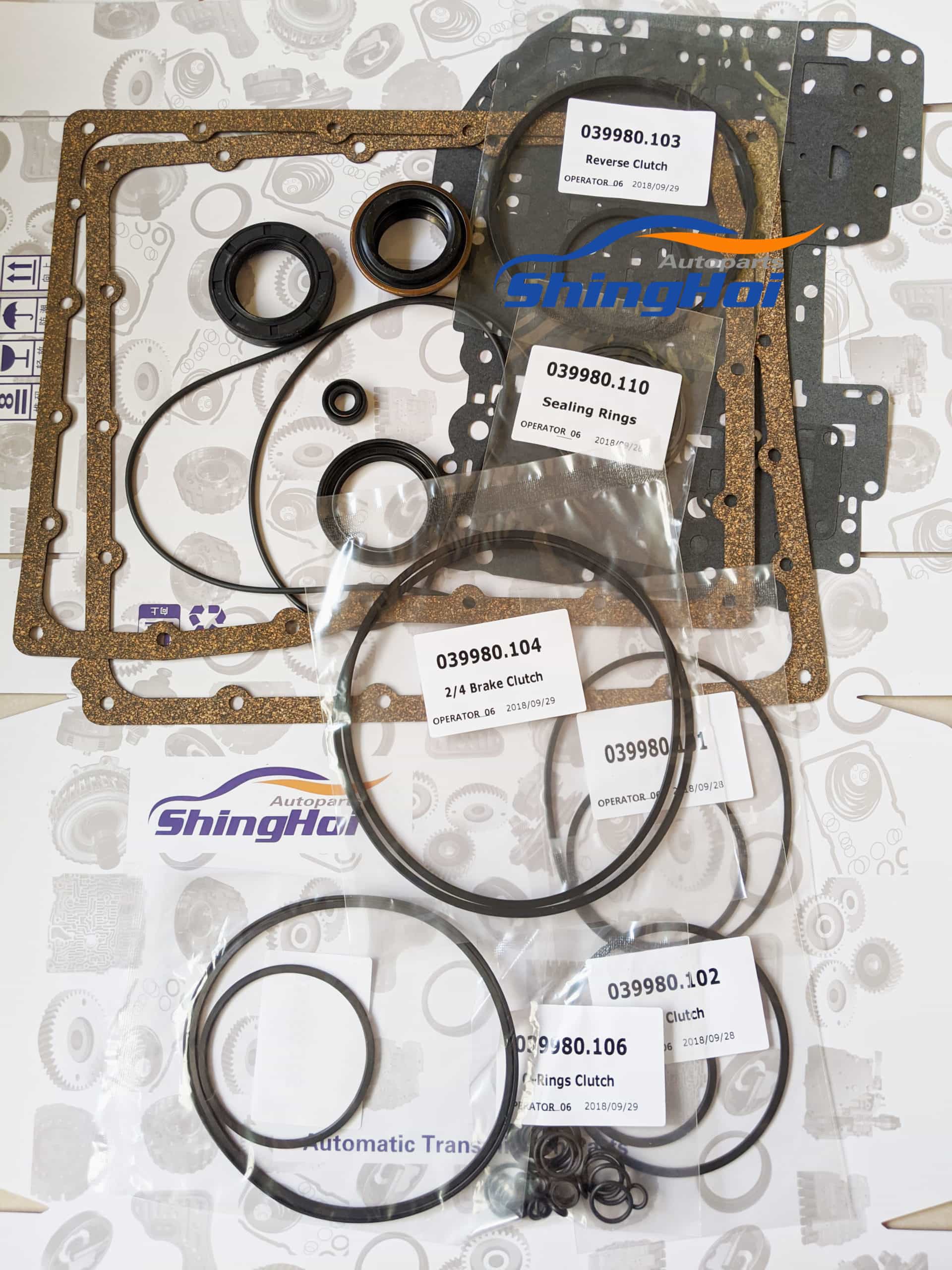 JR405E Transmission Overhaul Rebuild Kit - Sheng Hai Auto Parts Co., LTD.
