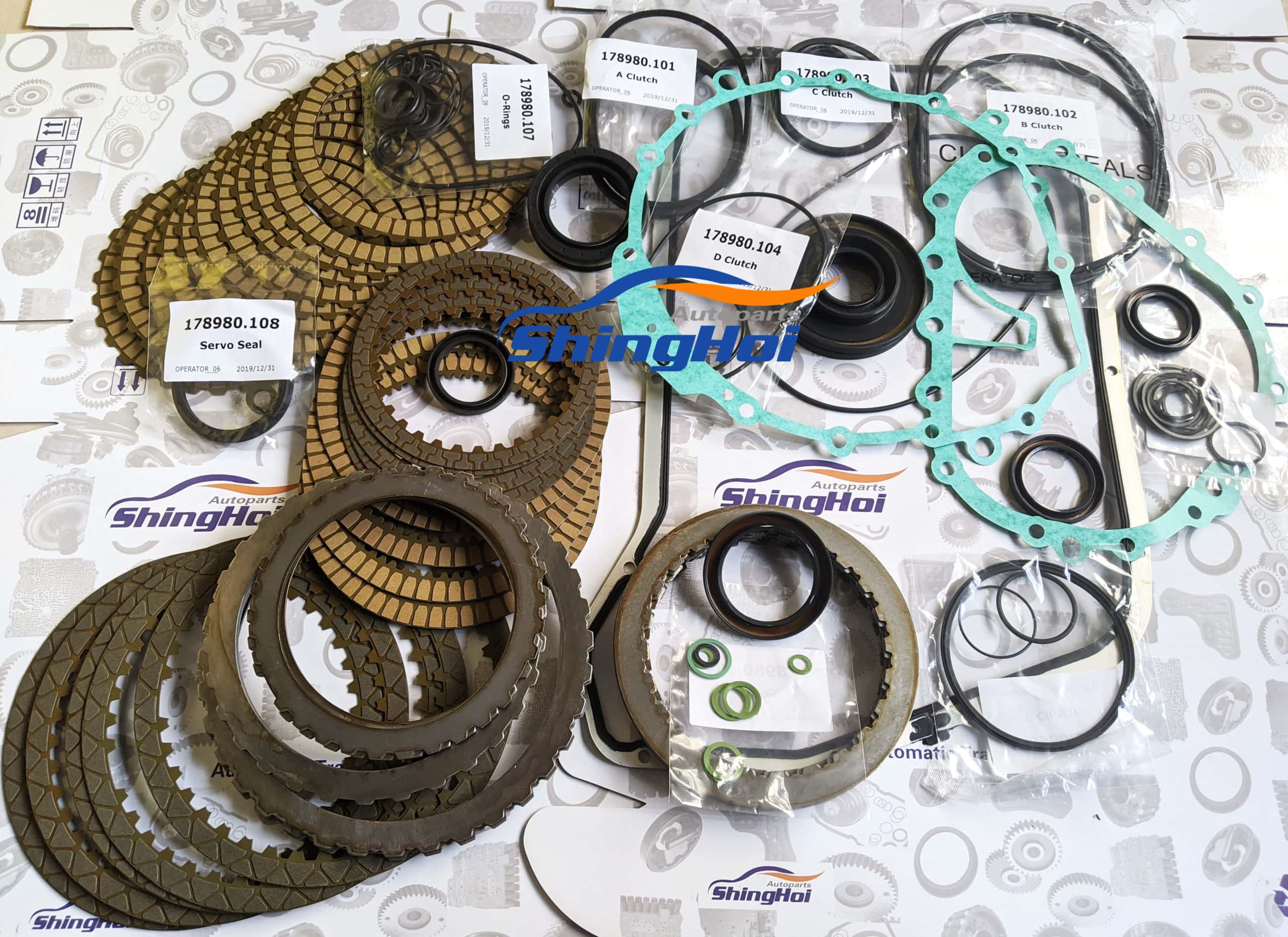 0BK 8HP55 Transmission Master Rebuild Kit - Sheng Hai Auto Parts Co., LTD.