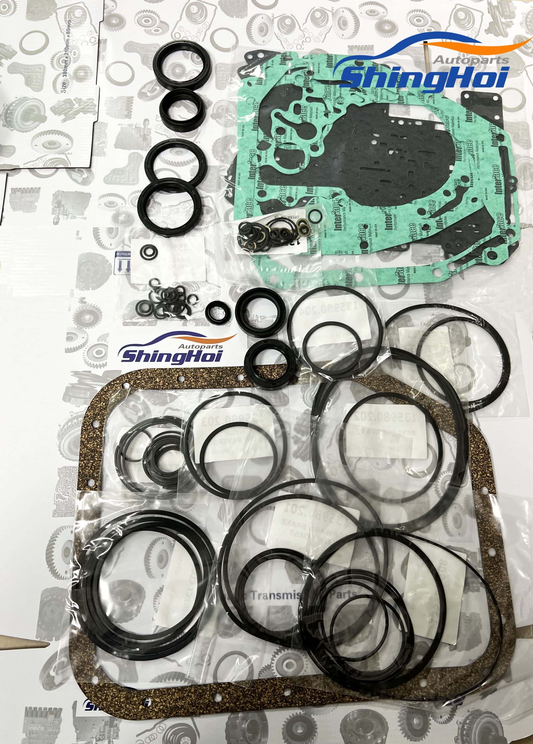 5EAT Transmission Overhaul Gasket Kit - Sheng Hai Auto Parts Co., LTD.