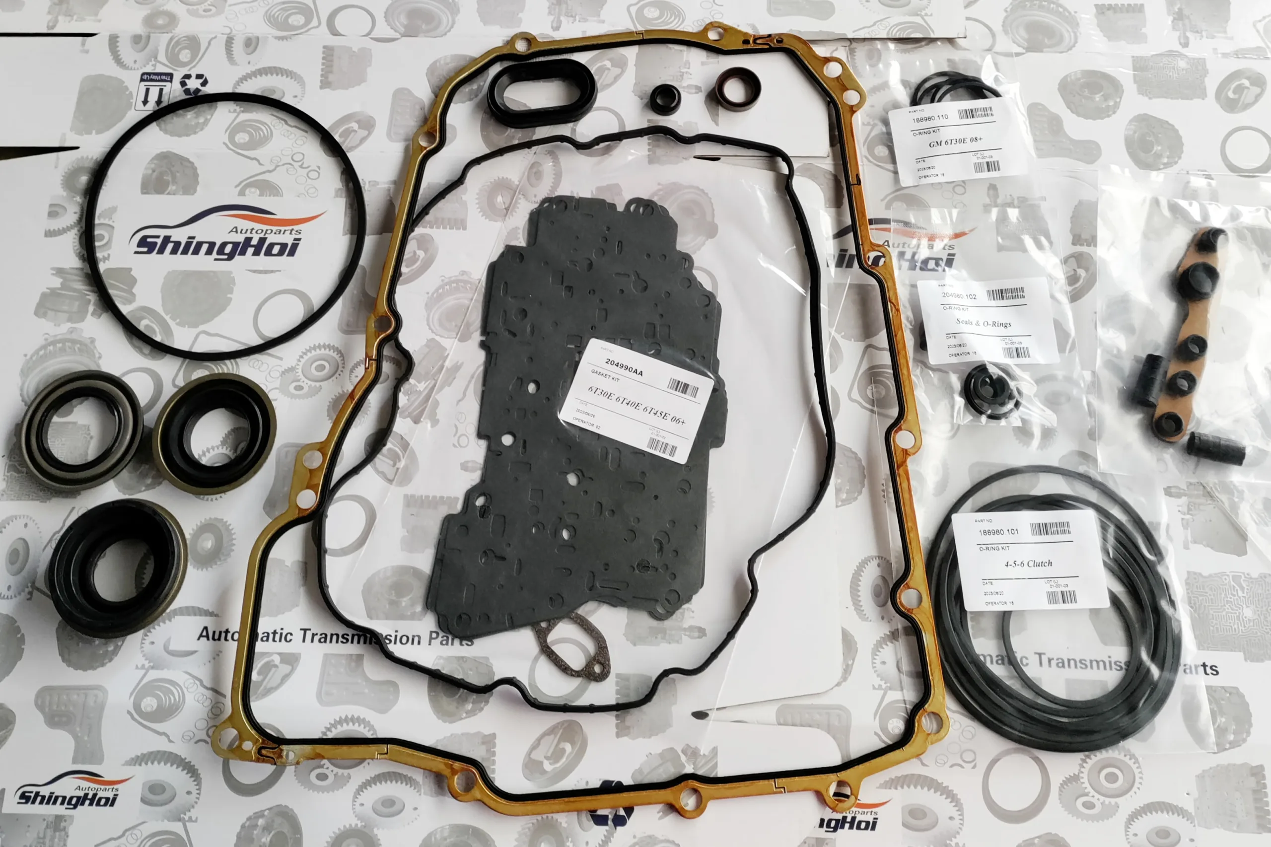 6T30 6T30E トランスミッションオーバーホールキット ガスケットシールキット - Sheng Hai Auto Parts Co., LTD.