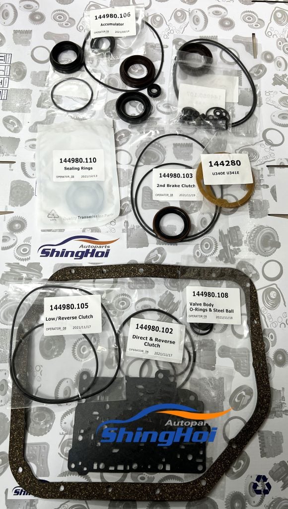 U340E U341E Transmission Master Rebuild Kit - Sheng Hai Auto Parts Co ...