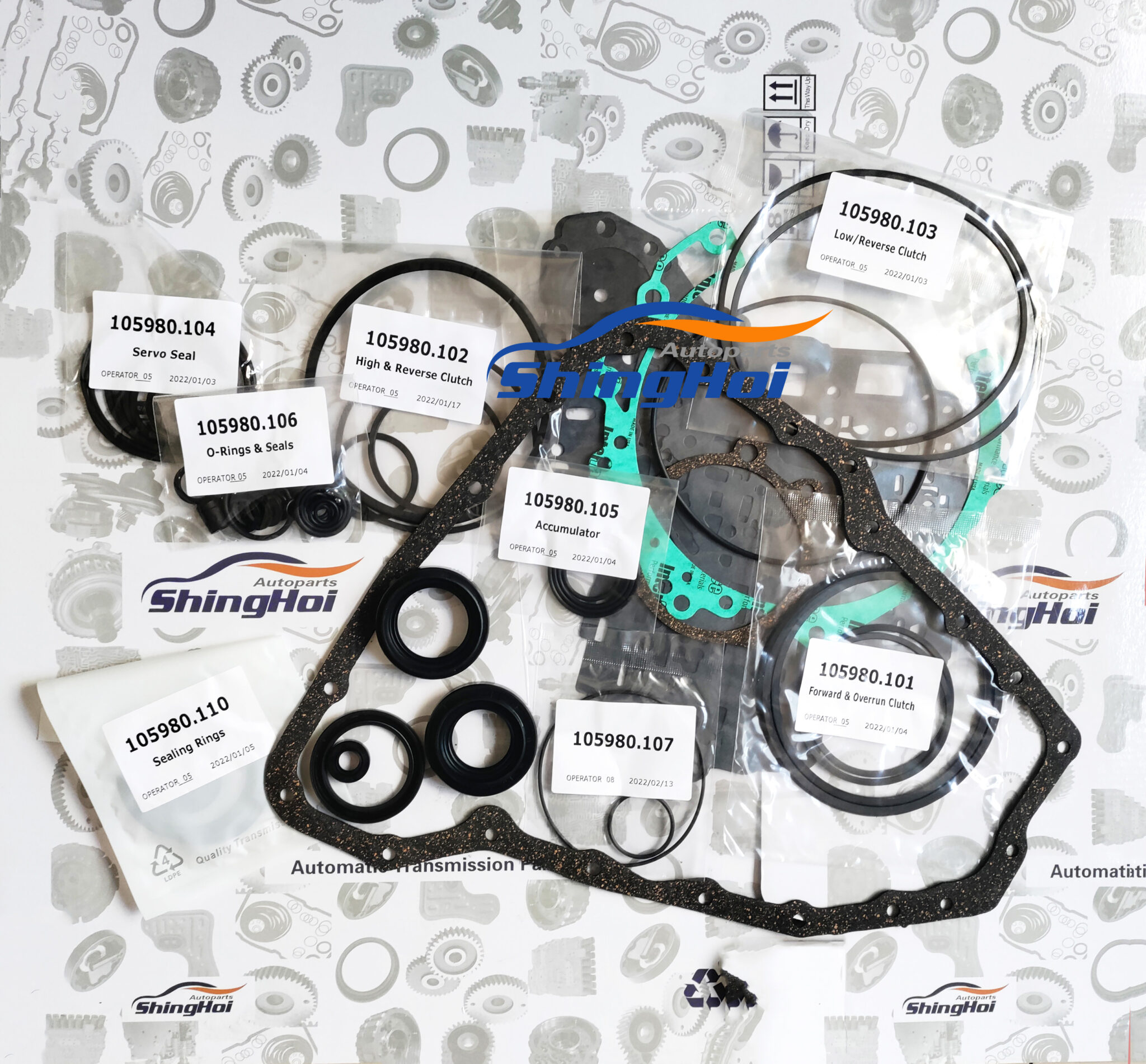4F20E RE4F04A RE4F04B Overhaul Kit - Sheng Hai Auto Parts Co., LTD.