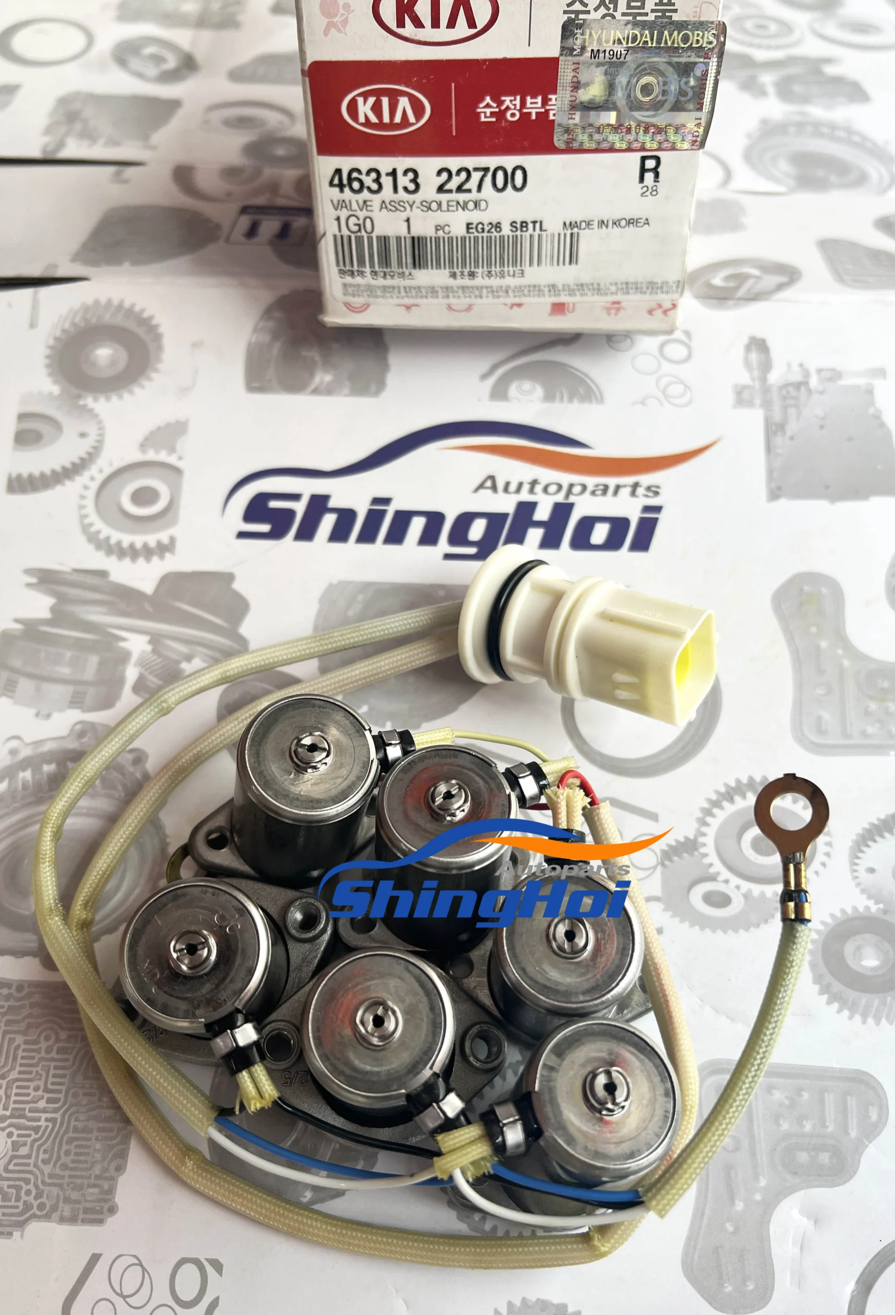 Genuino nuevo A4BF1 A4BF2 A4BF3 A4AF1 A4AF2 A4AF3 Kit de solenoide de ...