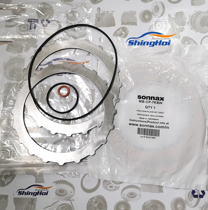 722.6 722.9 Torque Converter Friction Steel Plates Rebuild Kit For ...