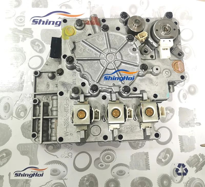 Diagrama Esquemático Del Cuerpo De La Válvula Aod De Ford La