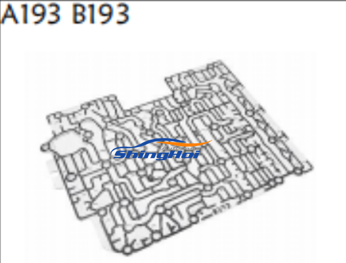 0501227193 8HP Valve Body Separator Plate (A193 B193) - Sheng Hai Auto ...