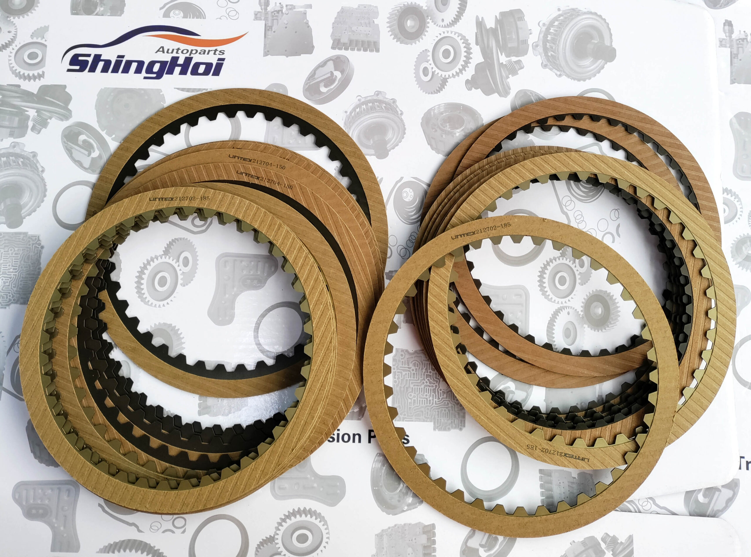 U660E Transmission Friction Plate Kit for TOYOTA CAMRY RAV4 LEXUS ES350 ...