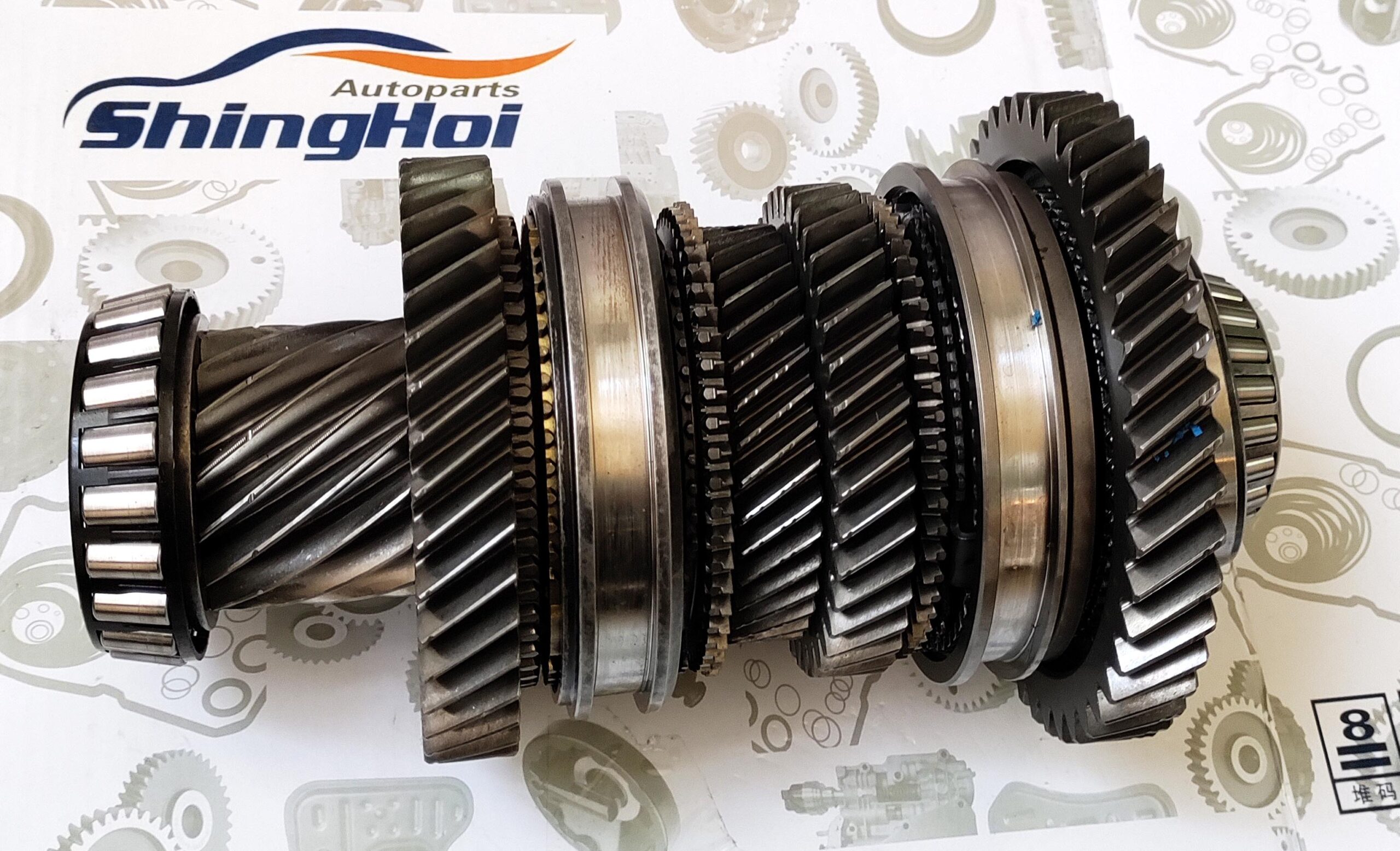 DQ250 02E Transmission Output Shaft 1 - Sheng Hai Auto Parts Co., LTD.